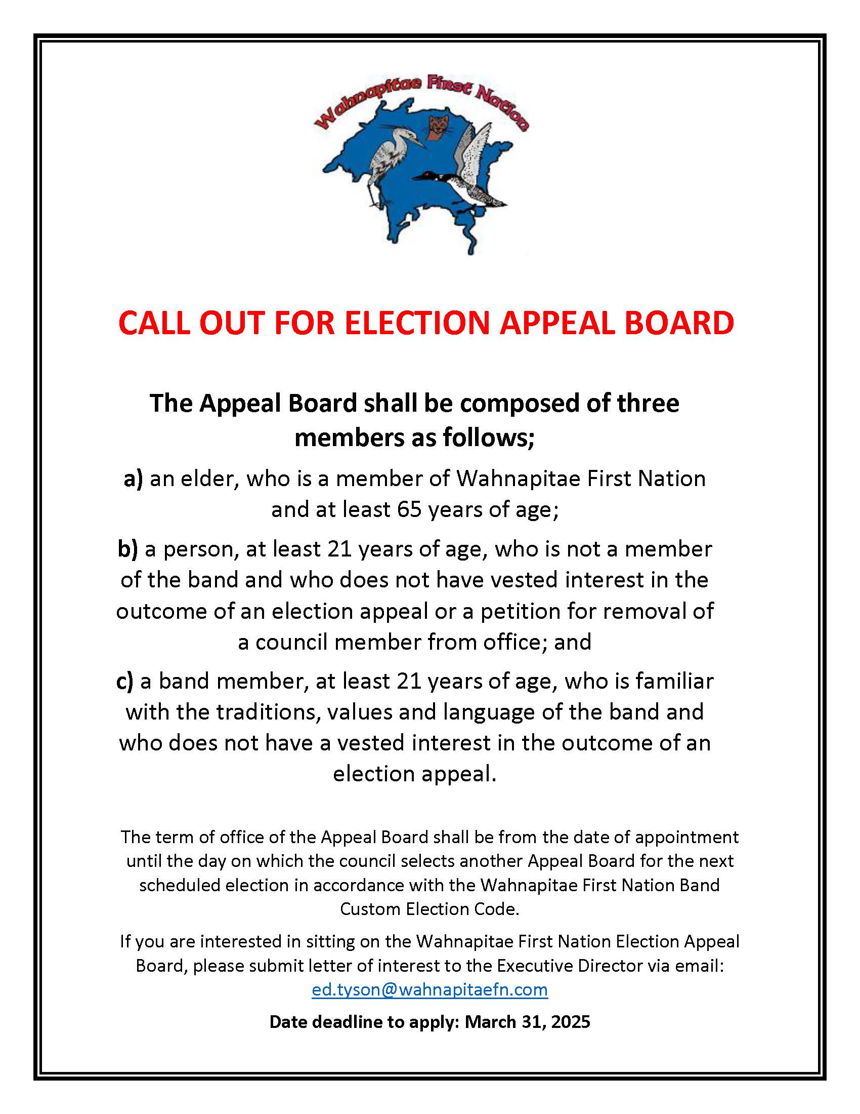 Home 2025 - Wahnapitae First Nation